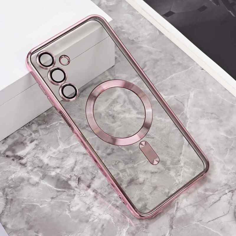 Maska Magsafe Lux za Samsung A165F Galaxy A16 roze