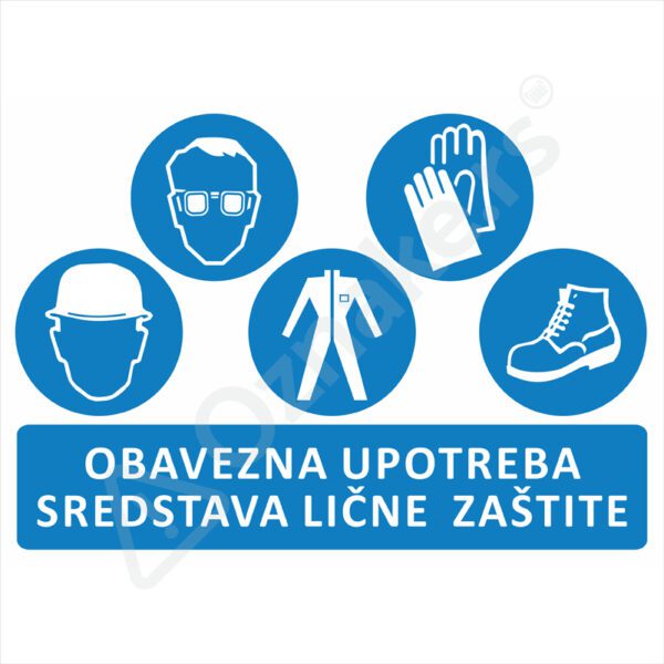 Obavezna upotreba sredstava lične zaštite