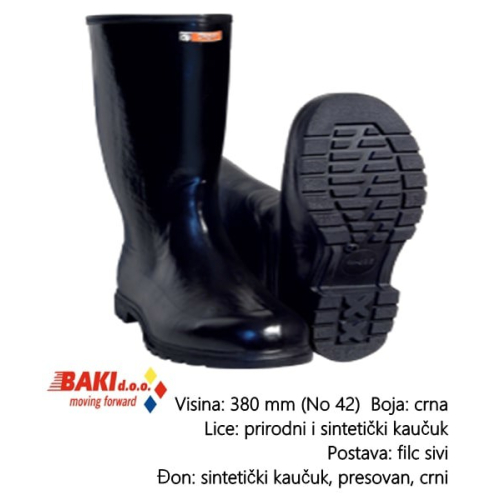 CIZMA VISOKA FILCANA 45 71400