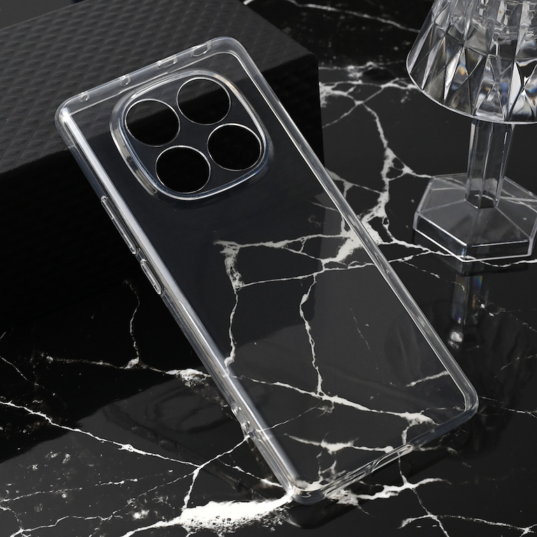 TORBICA SILIKONSKA ULTRA THIN ZA XIAOMI REDMI NOTE 14 PRO 4G (EU) TRANSPARENT