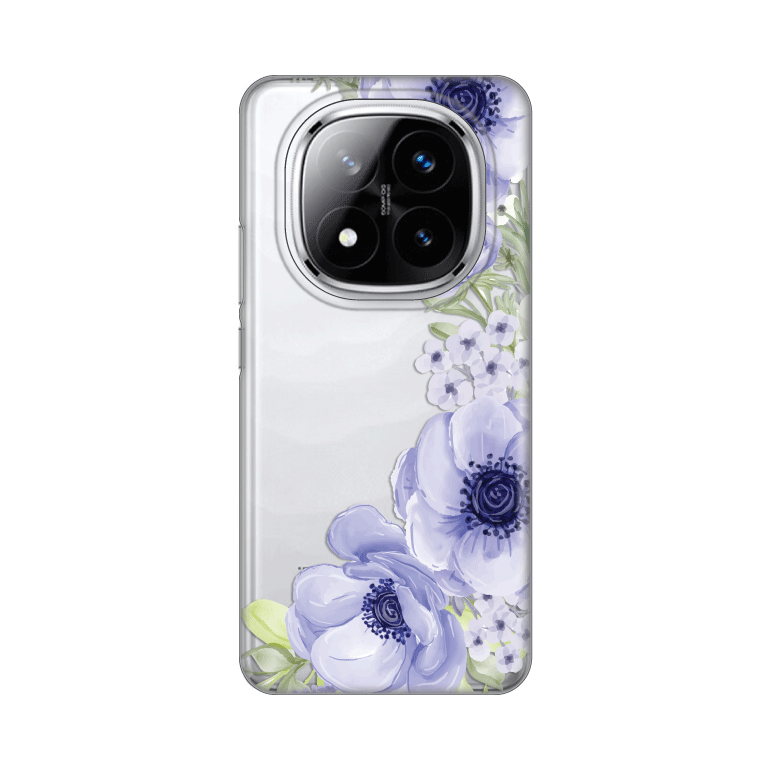 TORBICA SILIKONSKA PRINT SKIN ZA XIAOMI REDMI NOTE 14 PRO PLUS BLUE ROSES