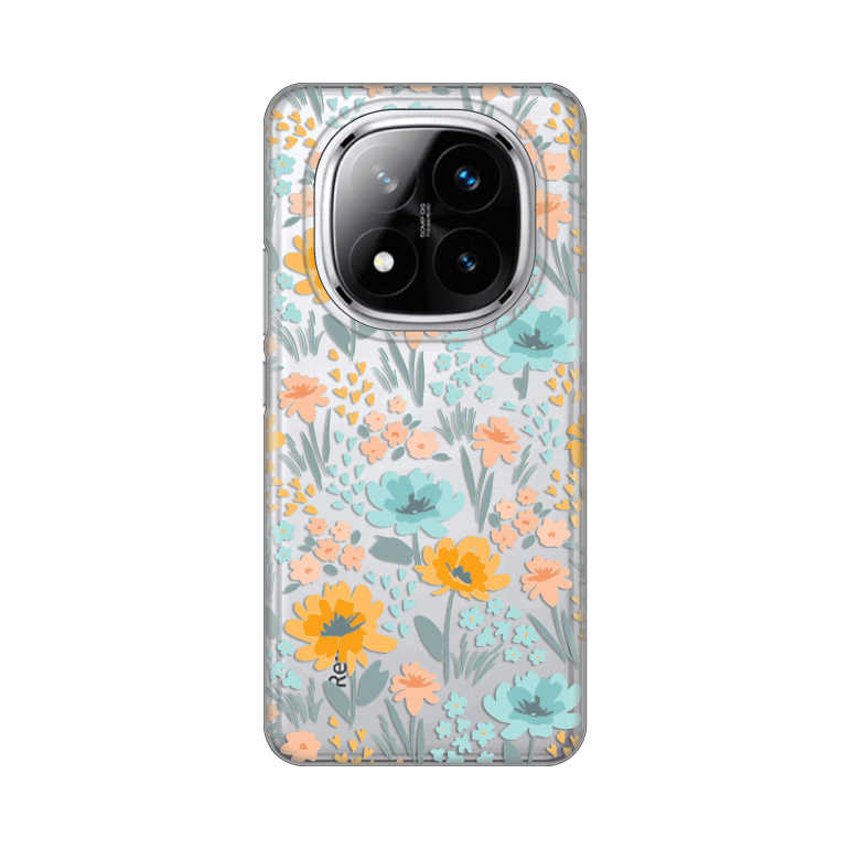 TORBICA SILIKONSKA PRINT SKIN ZA XIAOMI REDMI NOTE 14 PRO PLUS LOVELY FLOWERS