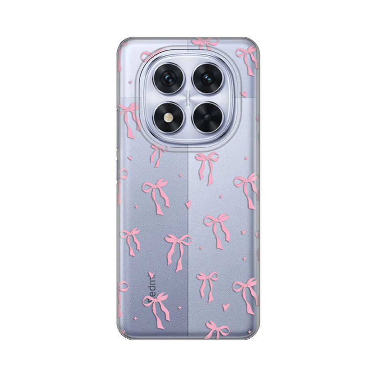 TORBICA SILIKONSKA PRINT SKIN ZA XIAOMI REDMI NOTE 14 PRO 5G (EU) CUTE BOW