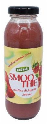 SOK SMOOTHIE MALINA I JAGODA BAŠ BAŠ 250ML
SOK SMOOTHIE MALINA I JAGODA BAŠ BAŠ 250ML