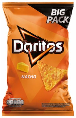 ČIPS TORTILJA NACHO CHEESE DORITOS 160G
ČIPS TORTILJA NACHO CHEESE DORITOS 160G