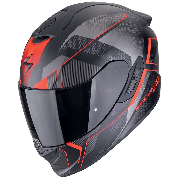 EXO-1400 EVO II AIR INTENSIO Matt Black-Red