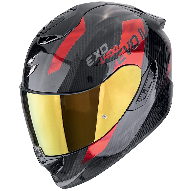 EXO-1400 EVO II CARBON AIR PLATTED Black Red