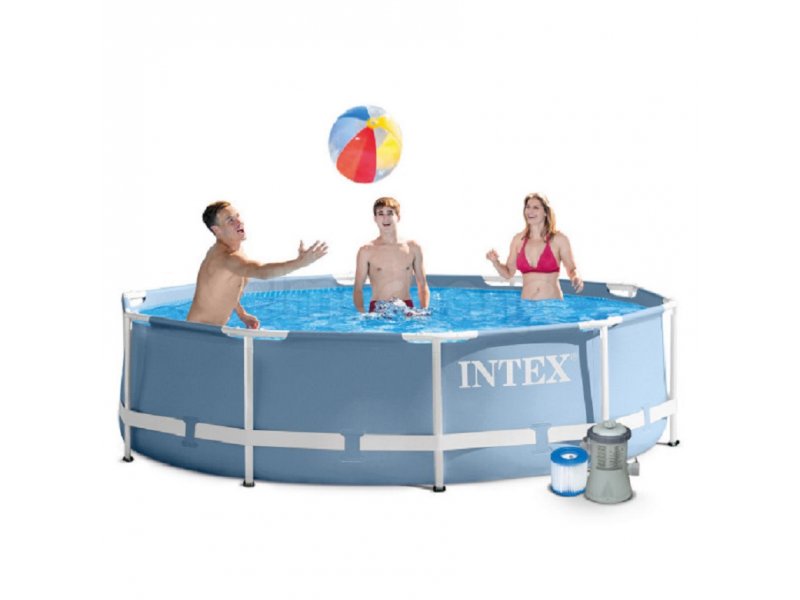 INTEX BAZEN SA METALNOM KONSTRUKCIJOM 3.05×0.76M