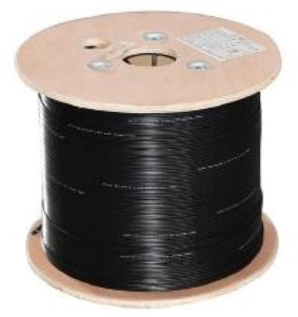 KABL-OPTIC-FTTH-2F-FRP GEMBIRD OPTICKI KABL 2-VLAKNA SM G657A1 FLAT, OUTDOOR, SA SAJLOM 1MM, 1000M