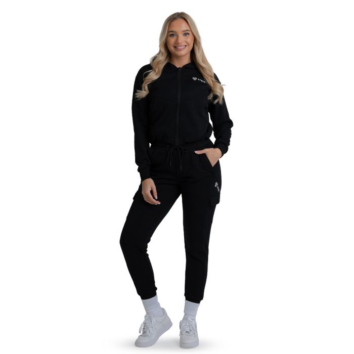 Ženski duks ZOA Zip-Up Black - STRIX