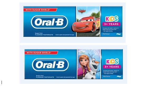 ORAL B STAGES FROZEN&CARS 75ml