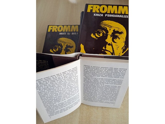 Erich Fromm 12 knjiga komplet