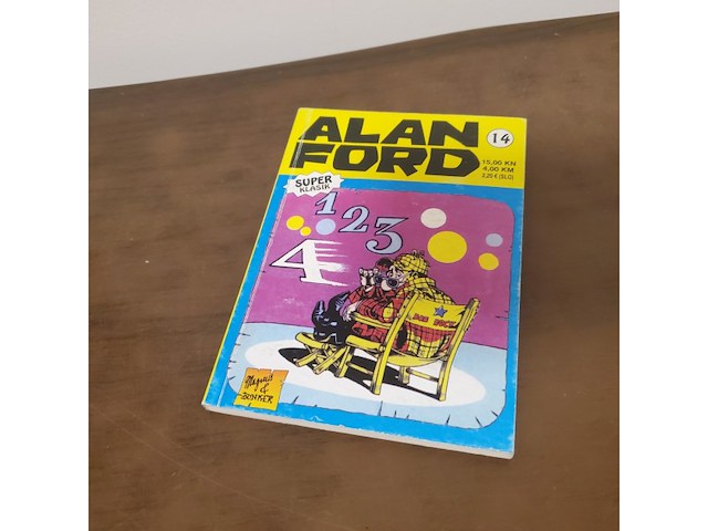 Alan Ford super klasik 14 - Jedan, dva, tri, cetiri