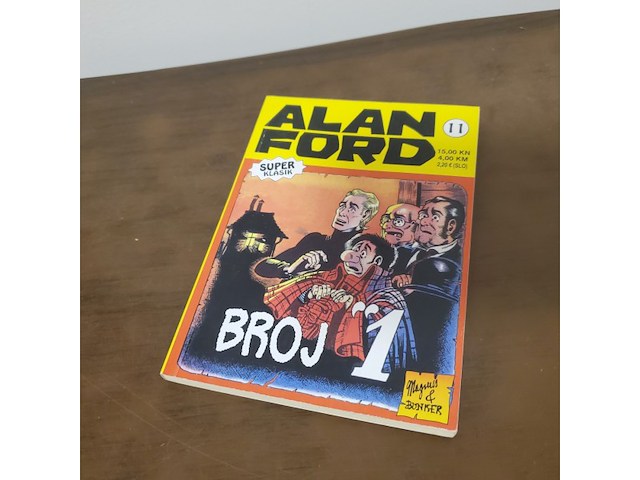 Alan Ford super klasik 11 - Broj 1