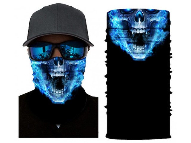 Skull Kostur Bandana Marama Sal Potkapa Maska Model 24