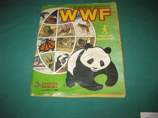 Album Ugrožene životinje WWF (336/360) Panini