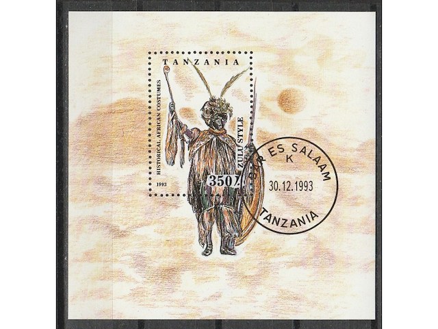 Tanzania - 1993 - Zulu Style - CTO
