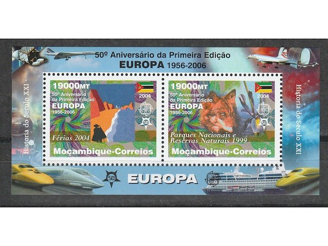 Mozambique - Europa Stamps - 2006 - MNH