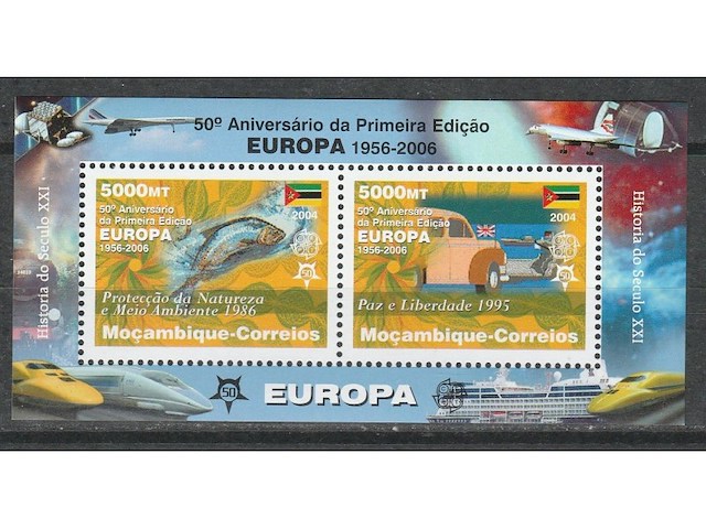 Mozambique - Europa Stamps - 2006 - MNH