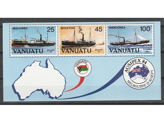 Vanuatu - 1984 - Ships - MNH