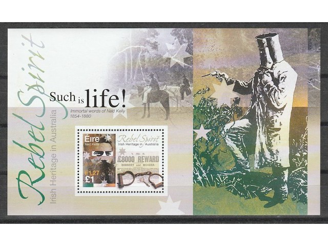 Ireland - 2001 - Rebel Spirit - Such is Life - MNH