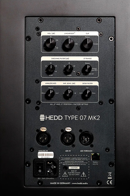 HEDD TYPE 07 MKII Black aktivni studijski monitor