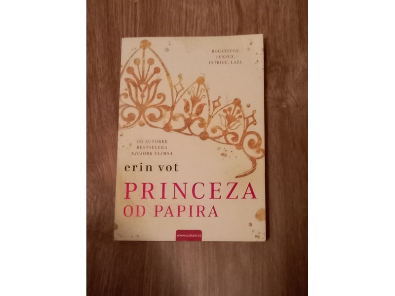 Knjiga Princeza od papira