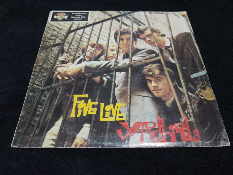 Yardbirds with Eric Clapton - LP Five live