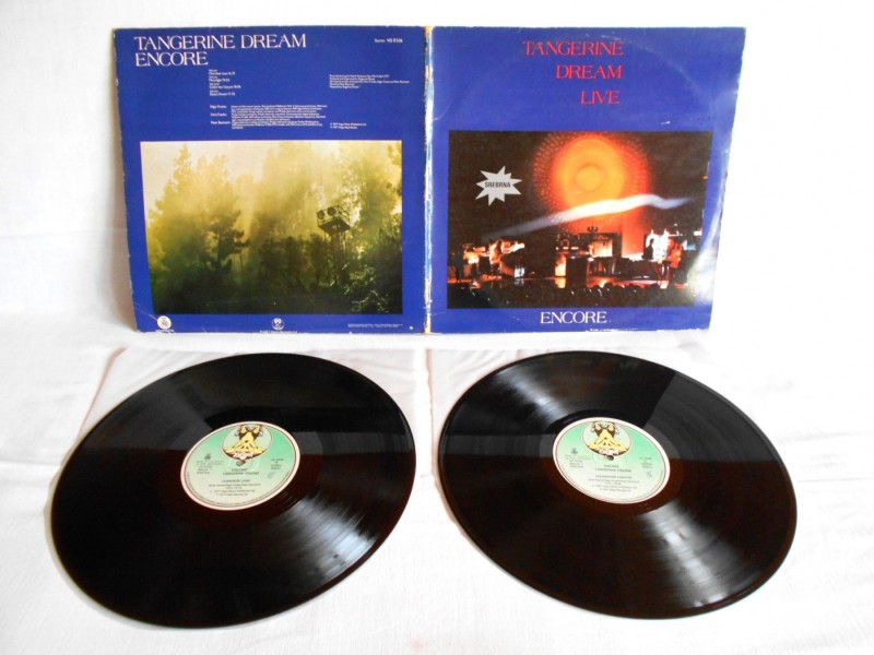 TANGERINE DREAM!DUPLI LP! UNIKATNI OMOT! OMOT5-/PLOČE5!