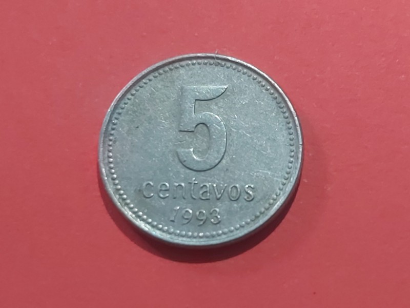 Argentina - 5 centavos 1993 god