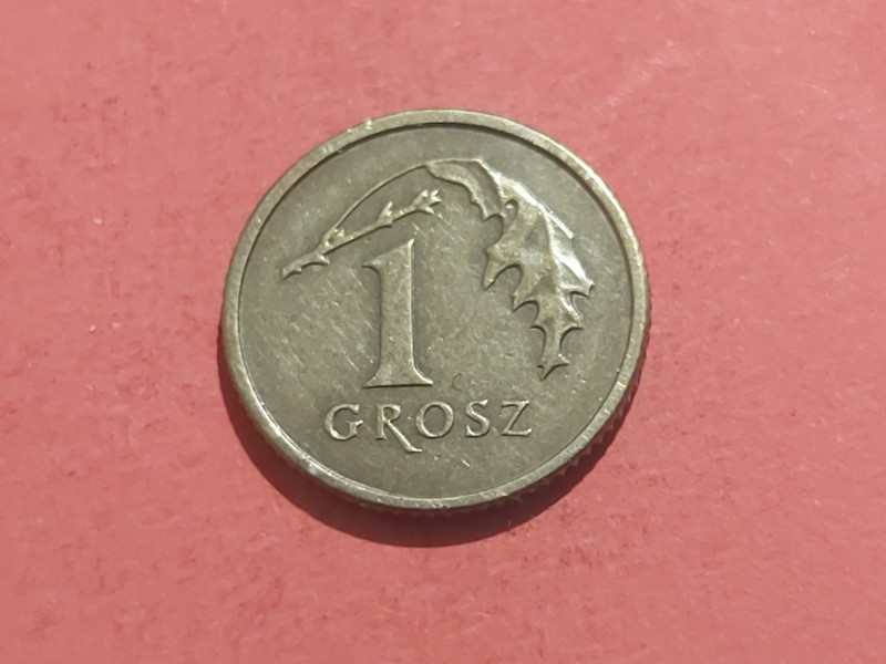 Poljska - 1 grosz 2002 god