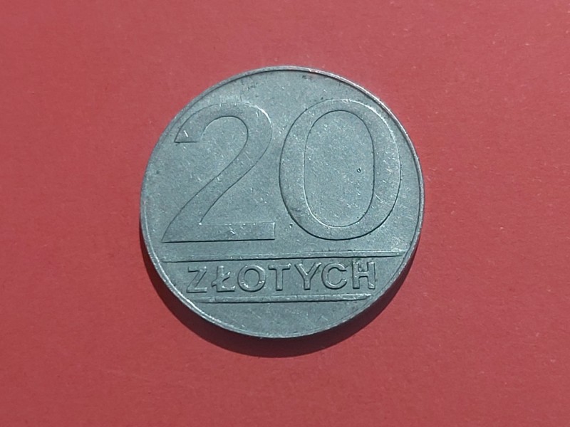 Poljska - 20 zlotych 1990 god