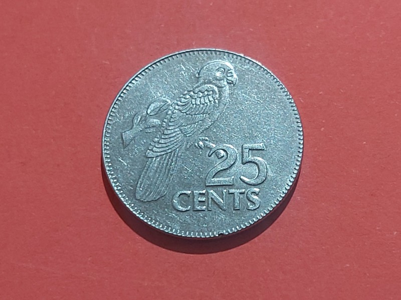 Seychelles - 25 cent 2000 god