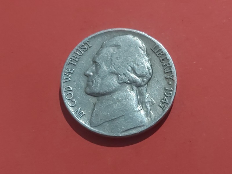 USA - 5 cent 1947 god