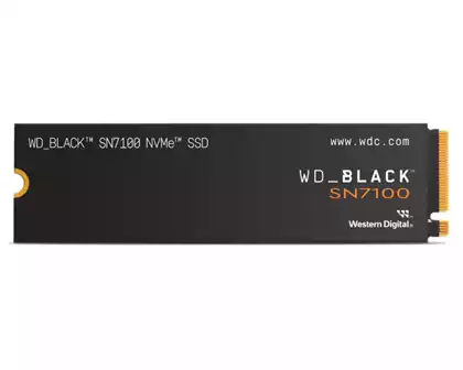 WD 1TB M.2 NVMe Gen4 WDS100T4X0E SN7100 Black SSD