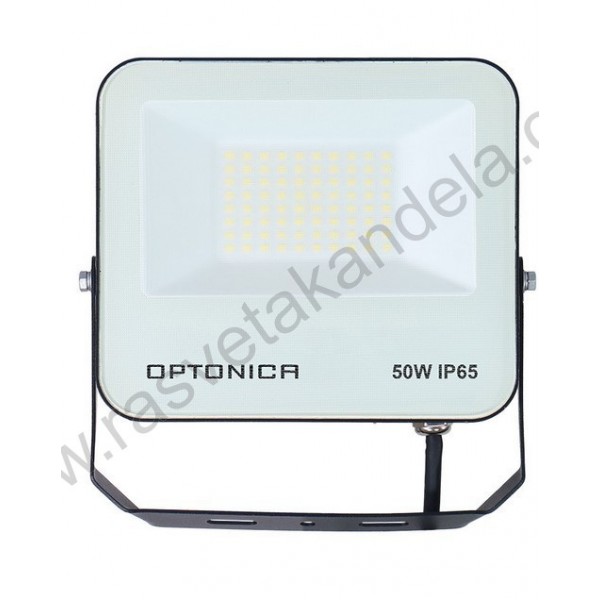 LED reflektor CCT 50W 3000/4500/6000K crni