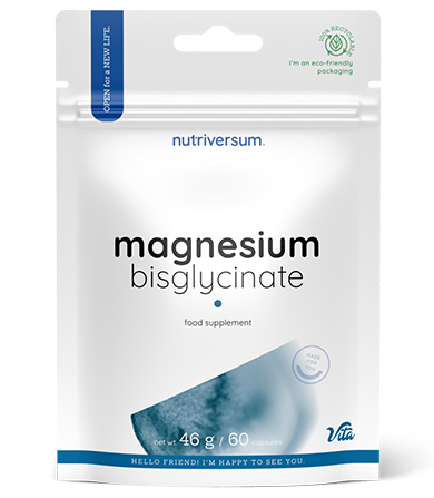 Magnesium Bisglycinate - 60 kapsula