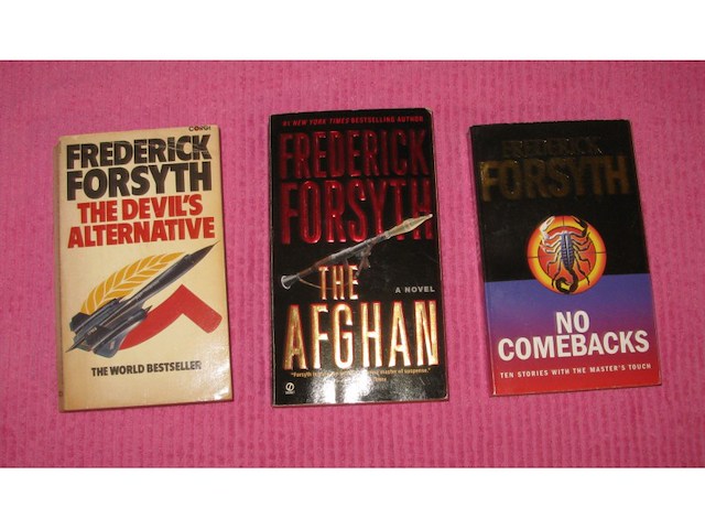 FREDERICK FORSYTH - 3 ROMANA NA ENGLESKOM