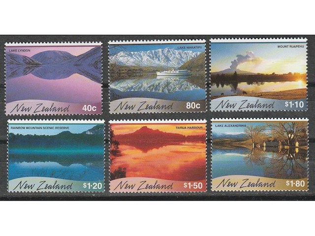 Novi Zeland, New Zealand - 2000 - Reflections - MNH