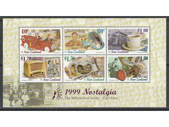 Novi Zeland, New Zealand - 1999 - Nostalgia - MNH