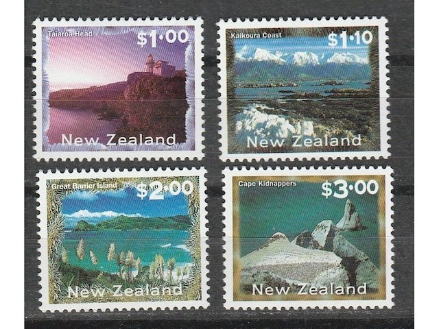 Novi Zeland, New Zealand - 2000 - Landscapes - MNH