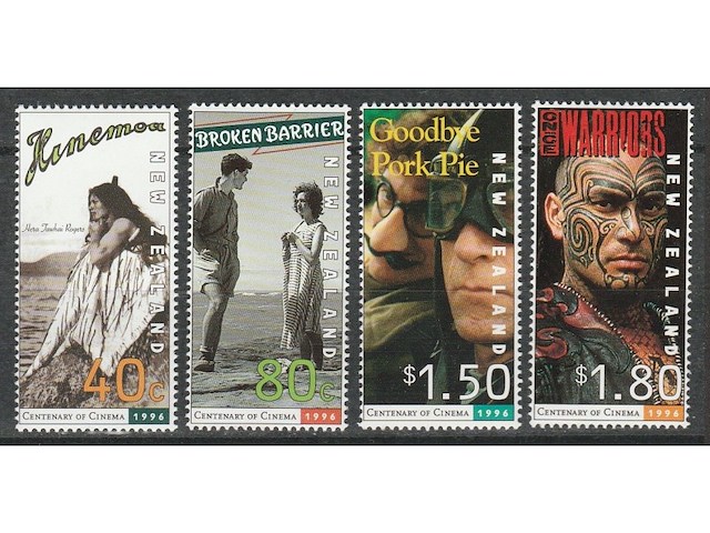 Novi Zeland-Centenary of New Zealand Cinema-1996-MNH