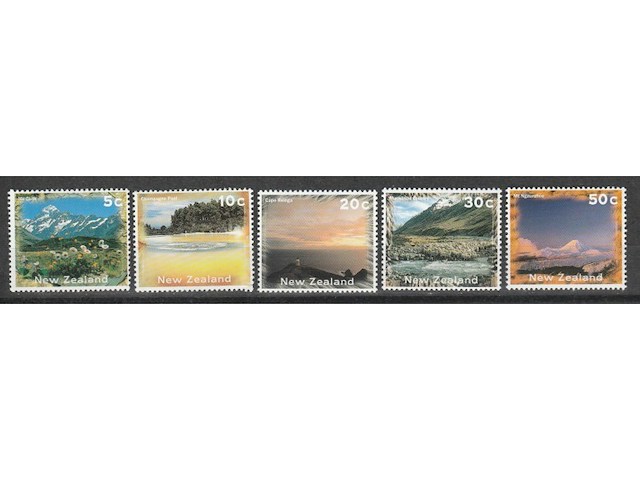 Novi Zeland, New Zealand - 1996 - Landscapes - MNH