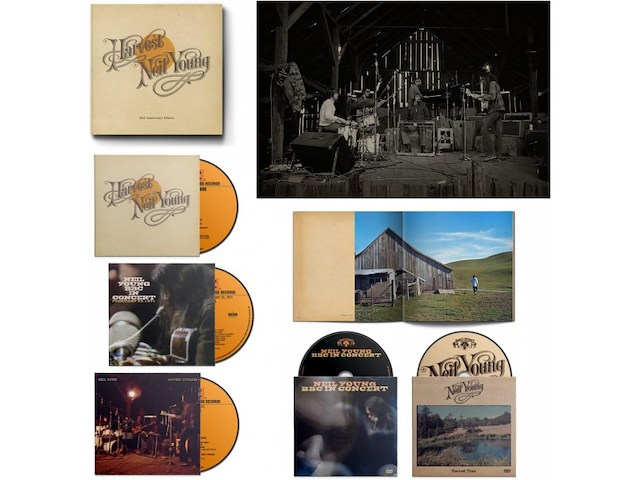 Neil Young - Harvest, 5 x CD Box Set