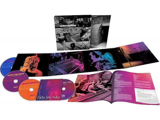 Jimi Hendrix Electric Lady Studios, 4 x CD Box Set