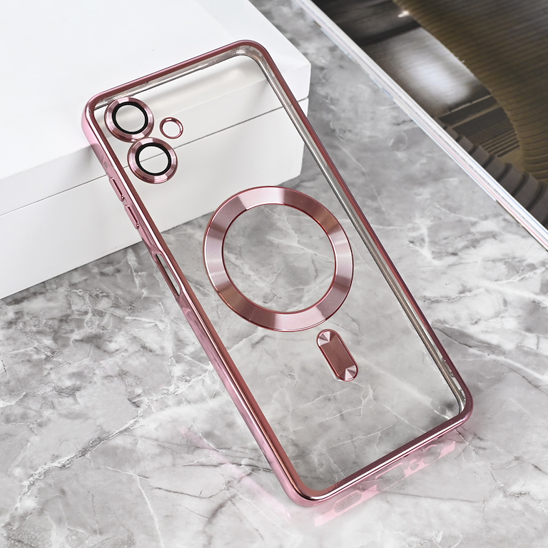Zastitna maska (futrola) Magsafe Lux - Samsung A065F Galaxy A06 roze