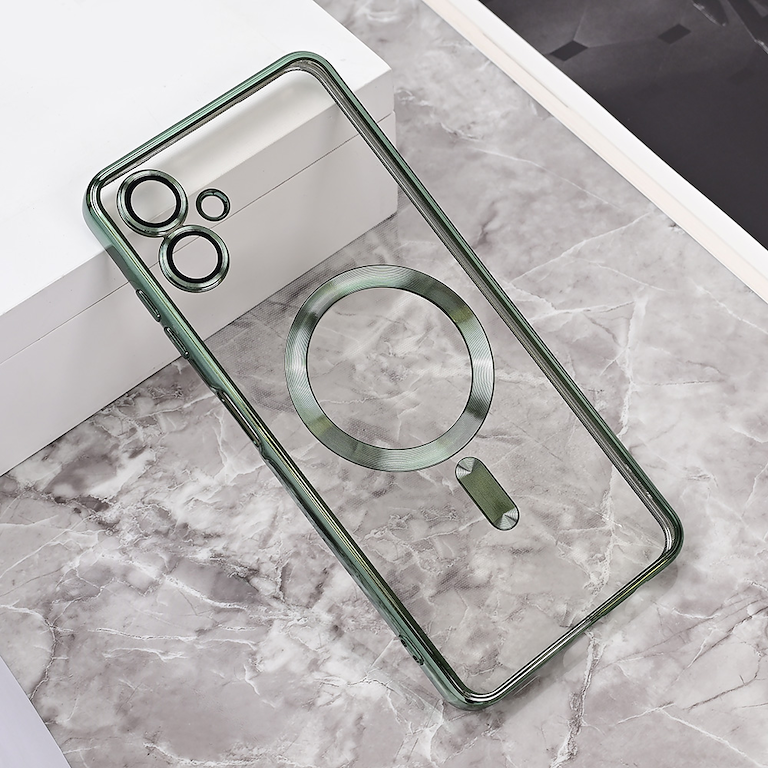 Zastitna maska (futrola) Magsafe Lux - Samsung A065F Galaxy A06 zelena