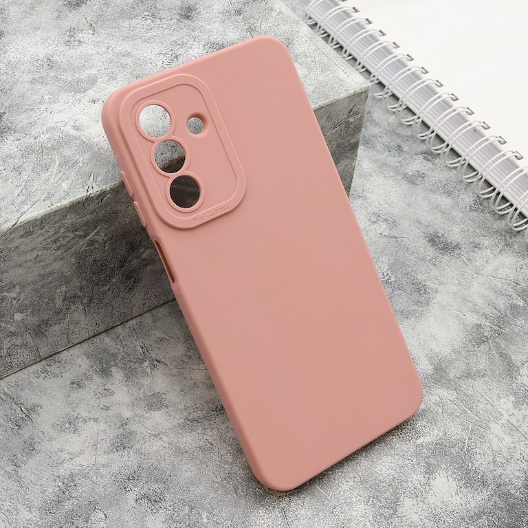 Zastitna silikonska maska (futrola) Pro Camera - Samsung A266 Galaxy A26 5G roze (MS)