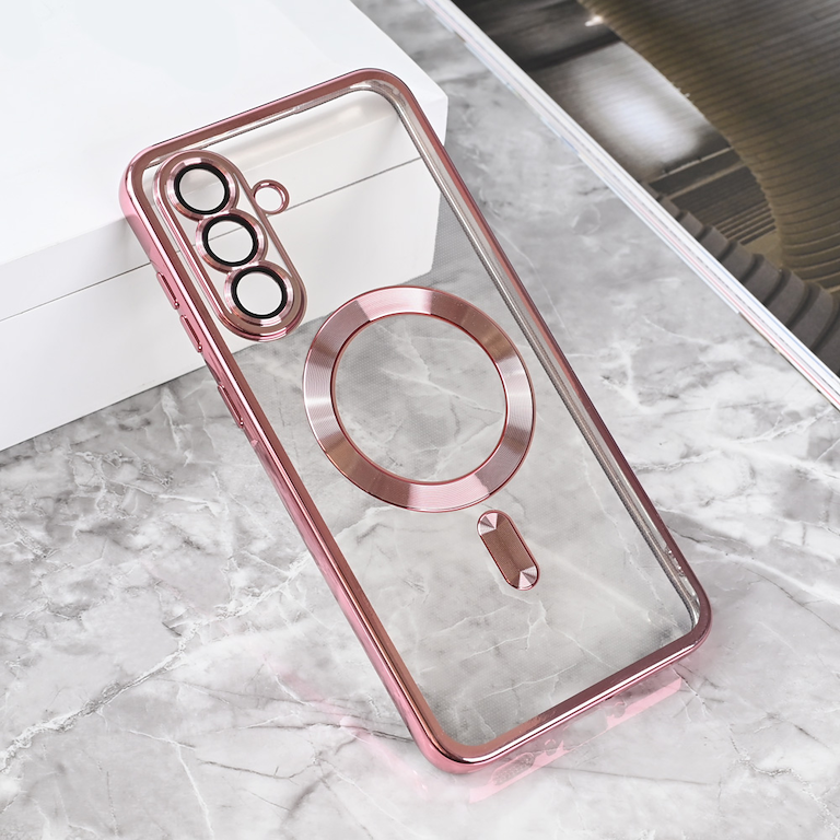 Zastitna maska (futrola) Magsafe Lux - Samsung A366 Galaxy A36 5G roze