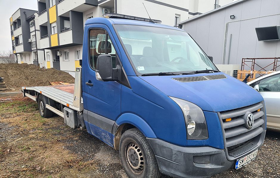 VW Crafter 2.5 tdi Autotransporter - Šleperica